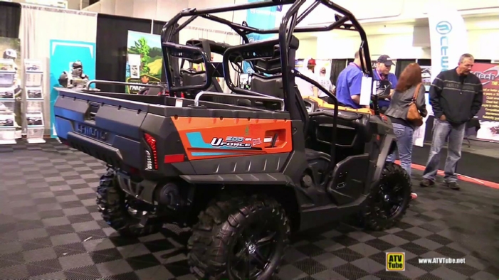 2017 CfMoto UForce 500 at 2016 Toronto ATV Show